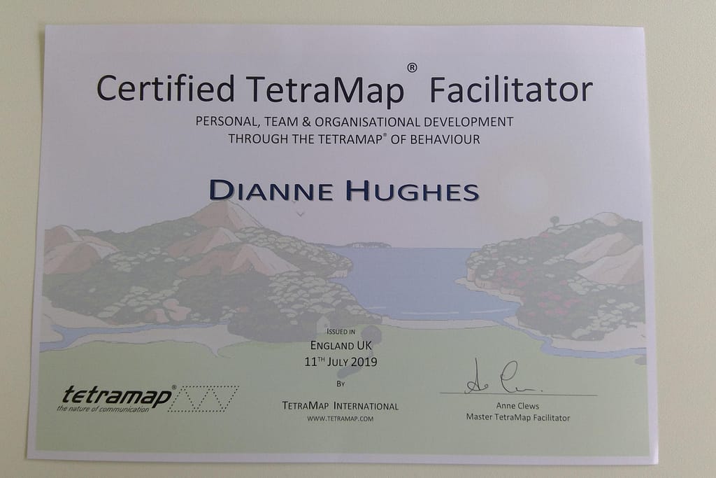 TetraMap Certified Facilitator – Walcot Hughes Consulting